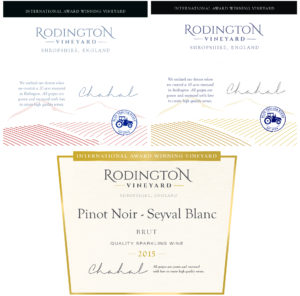 New Wine Labels - Rodington Vineyard