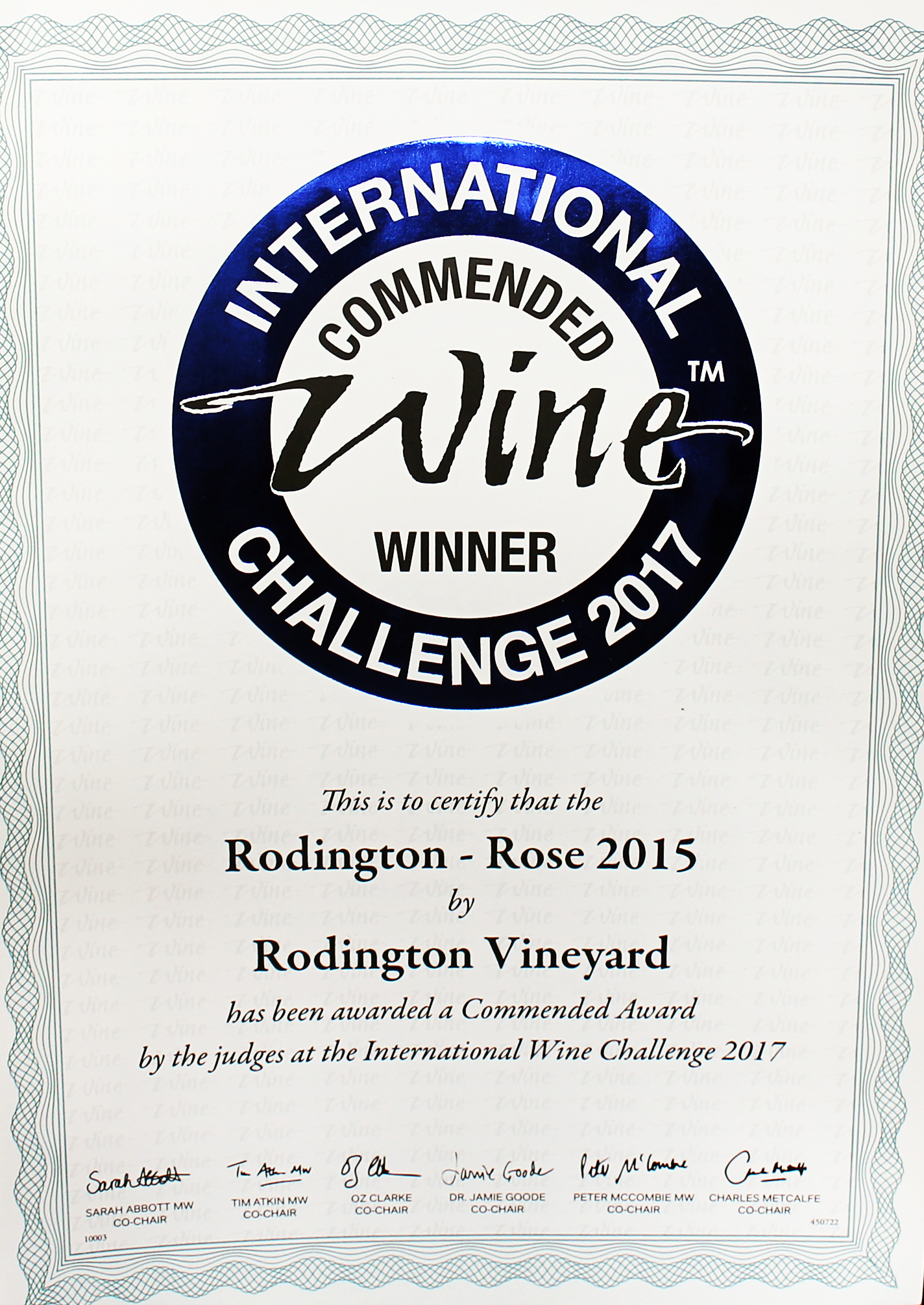 Sparkling Pinot Noir/Seyval Blend and Rose 2015 Awarded High ...